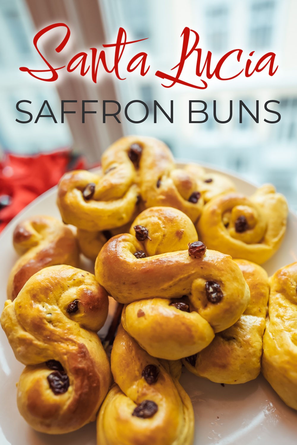Classic St Lucia Buns (Lussekatter) - Scandinavian Cookbook