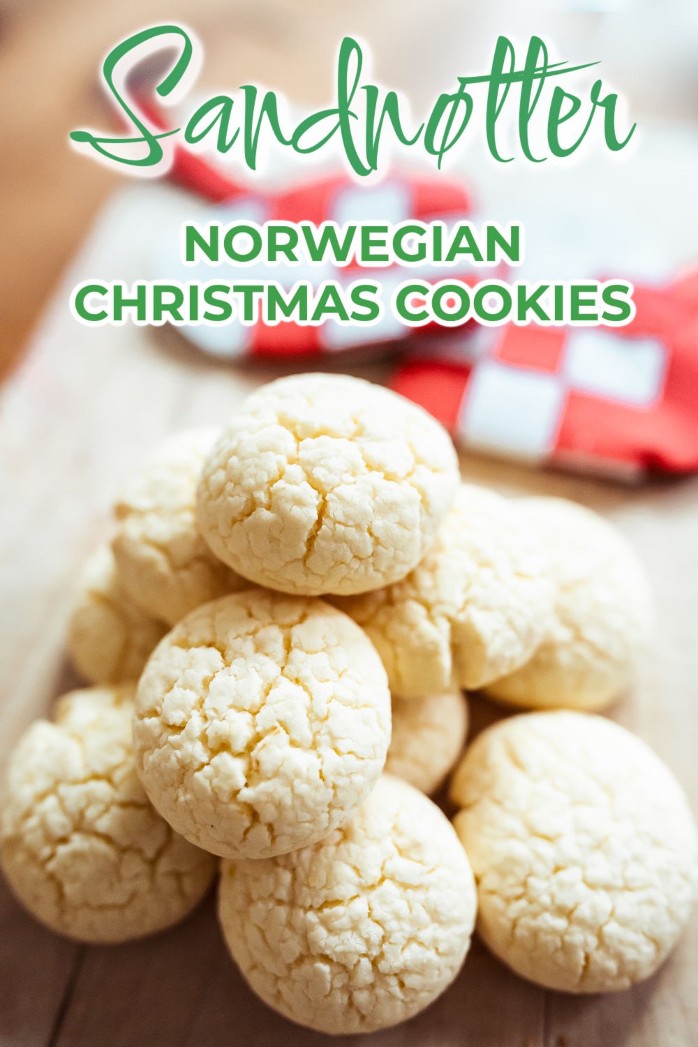 Norwegian Sandnøtter Christmas Cookies With Lemon - Scandinavian Cookbook
