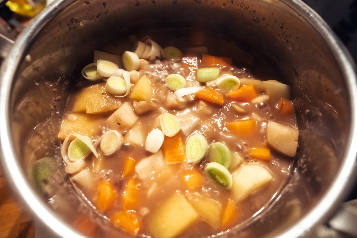 Brun Lapskaus: Norwegian Beef & Vegetable Root Stew - Scandinavian Cookbook