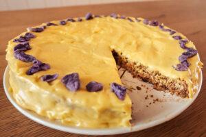 Suksessterte (Norwegian Almond "Success Cake") - Scandinavian Cookbook