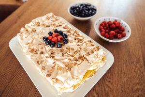 Kvæfjord Cake "Verdens Beste" (World's Best Cake) - Scandinavian Cookbook