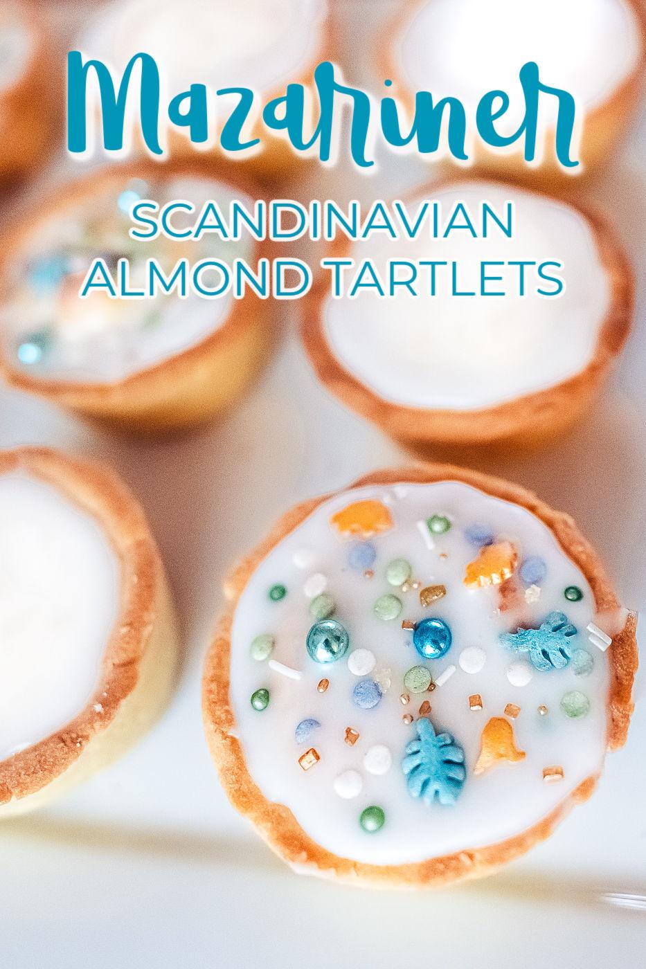 Mazariner - Scandinavian Almond Tartlets - Scandinavian Cookbook
