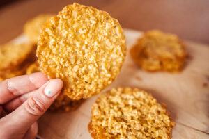 Havreflarn Oat Lace Cookies - Scandinavian Cookbook