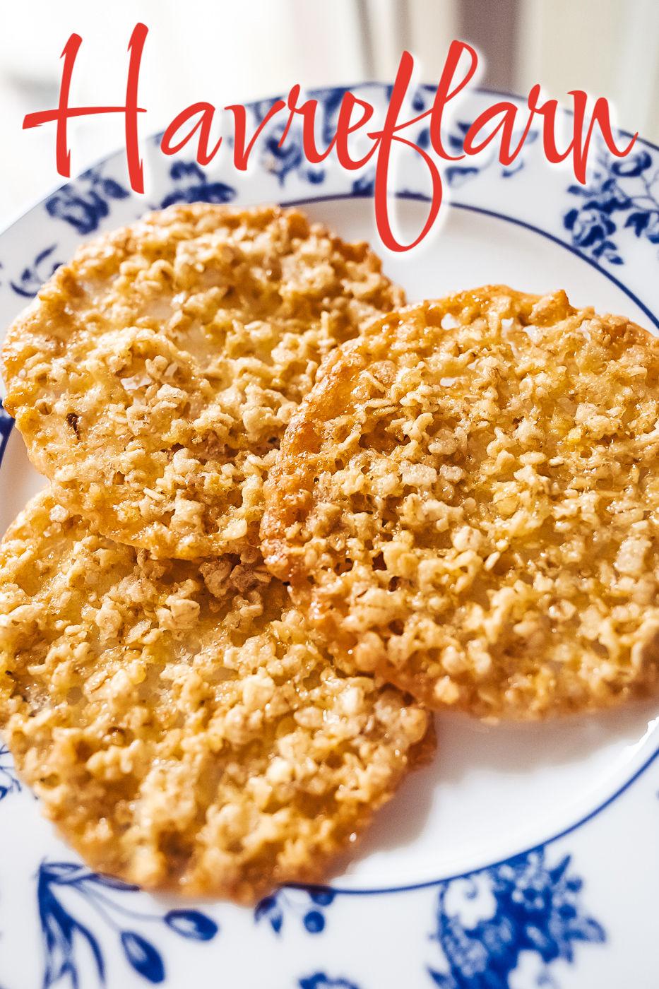 Havreflarn Swedish Oatmeal Cookies Recipe