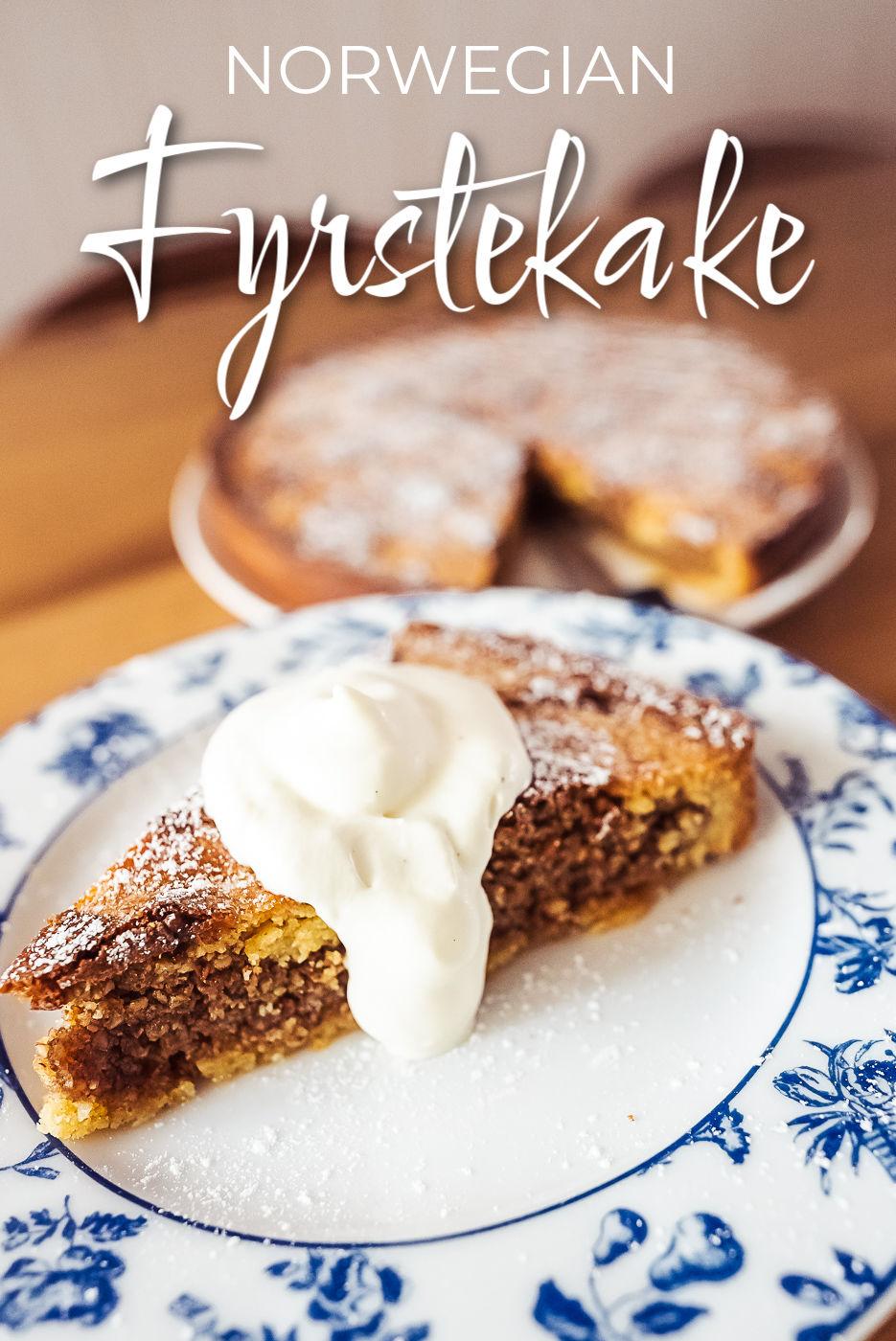 Fyrstekake - Norwegian Prince Cake - Scandinavian Cookbook