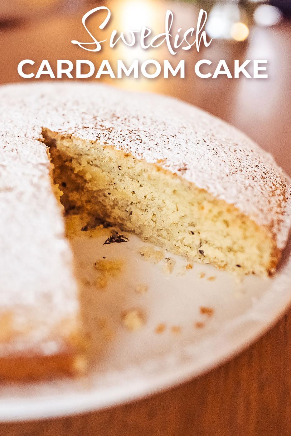Classic Swedish Cardamom Cake - Scandinavian Cookbook