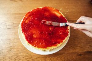 Lagkage (Danish Layer Cake) with Berries & Vanilla Cream - Scandinavian ...