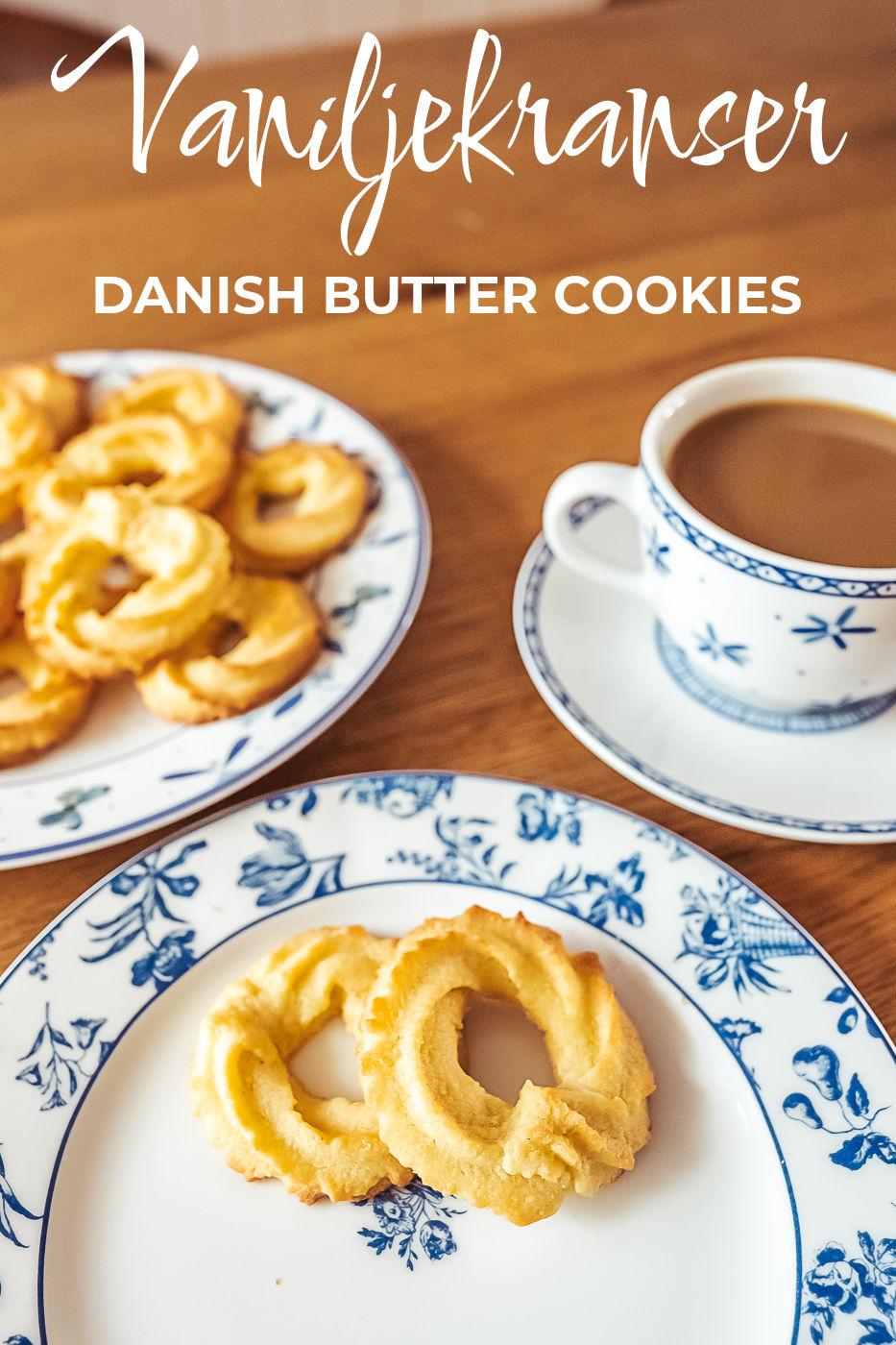 Vaniljekranse (Danish Butter Cookies) - Scandinavian Cookbook