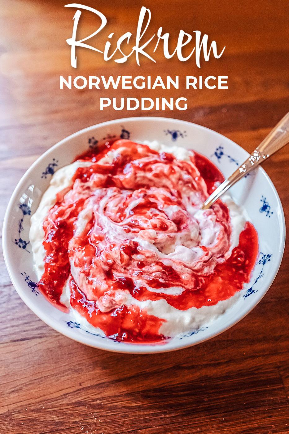 Riskrem (Norwegian Rice Pudding) - Scandinavian Cookbook