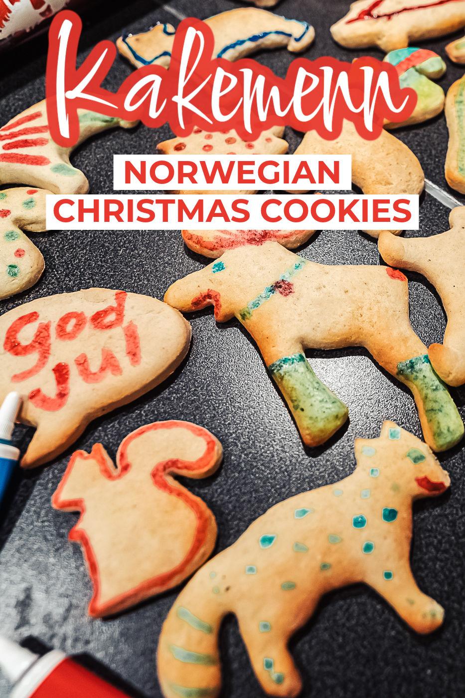 Kakemenn (Norwegian Christmas Cookies) - Scandinavian Cookbook