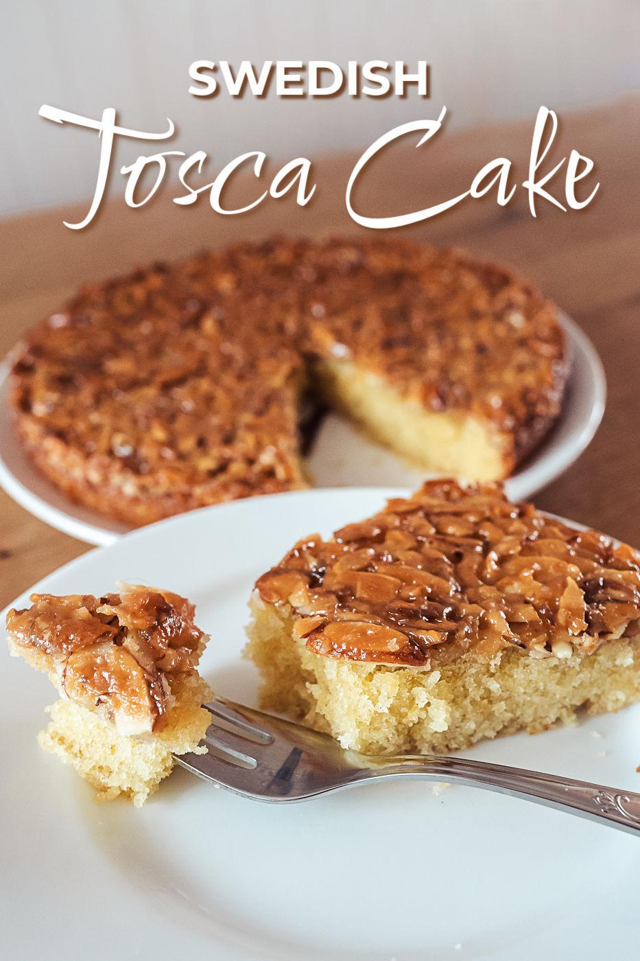 Tosca Cake (Swedish Almond Cake) - Scandinavian Cookbook
