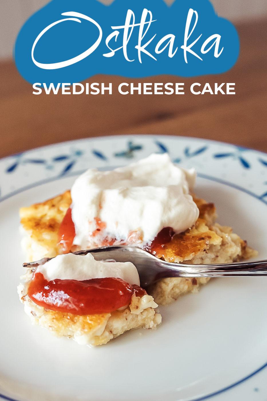 Småland Ostkaka (Swedish Cheesecake) - Scandinavian Cookbook