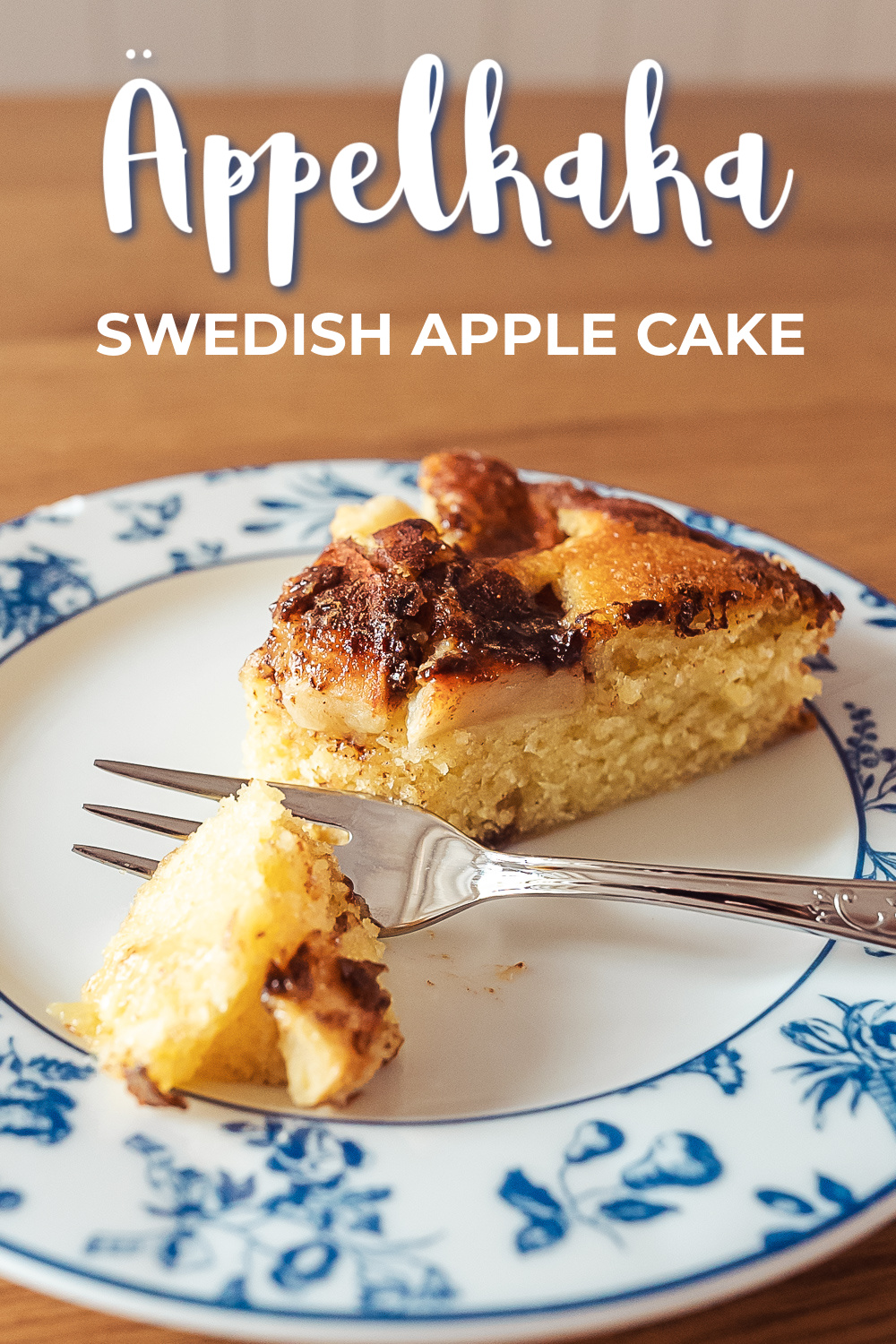Swedish Apple Cake (Äppelkaka) - Scandinavian Cookbook