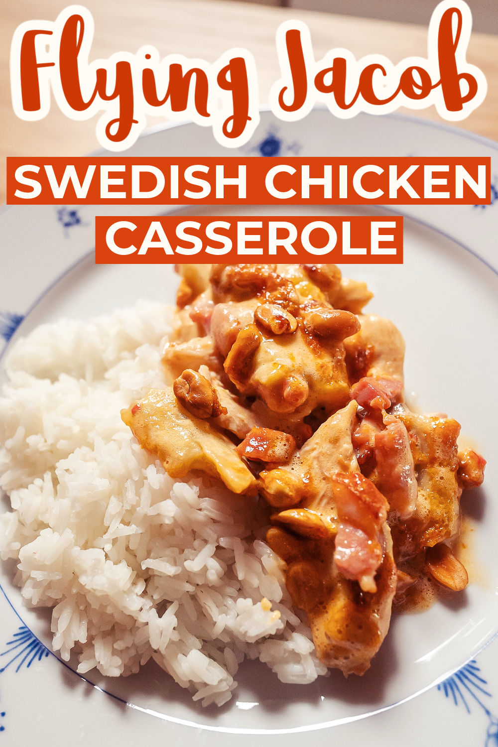 Flygande Jakob (Flying Jacob) Swedish Casserole - Scandinavian Cookbook