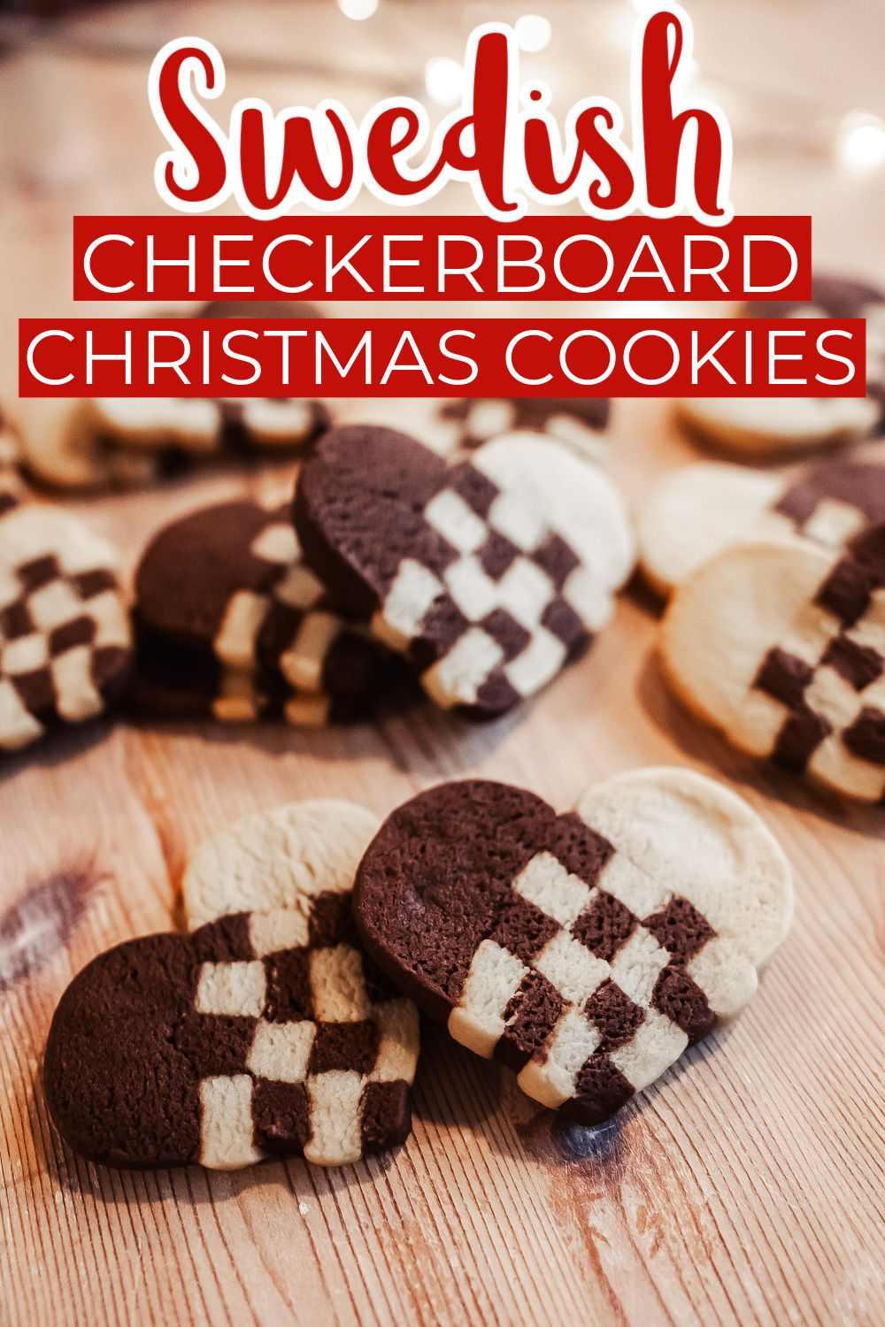 Schackrutor (Swedish Checkerboard Christmas Cookies) - Scandinavian ...